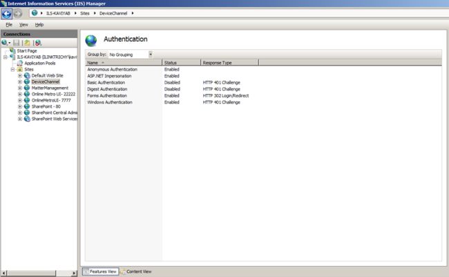 Enabledisable The Anonymous Authentication For Sharepoint Web Application In Iis 9165